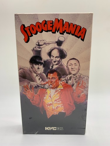 Stoogemania 1985 VHS Josh Mostel Three Stooges KVC Home Video | eBay