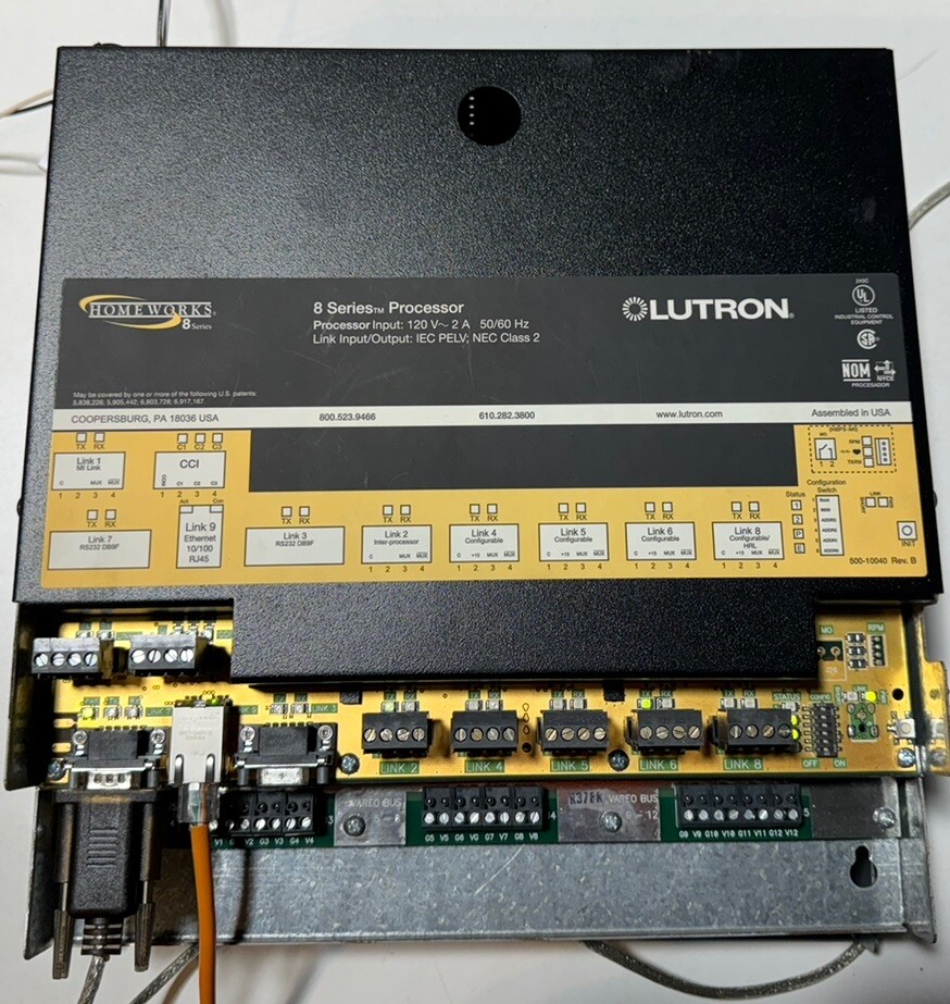 Lutron Homeworks Illumination Processor H8P5-D48-120 | eBay
