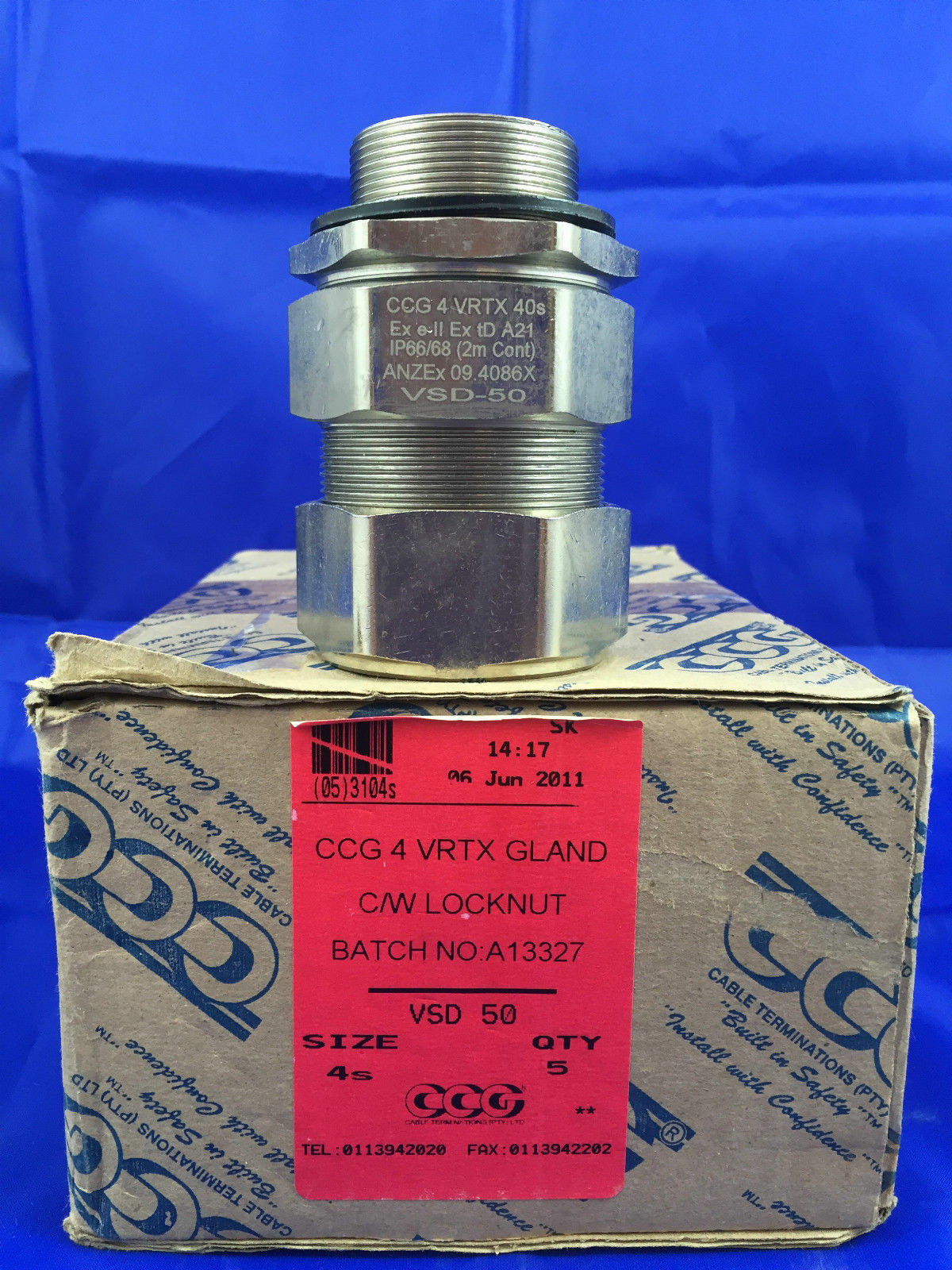 CCG VariTex 4s VRTX Compression Gland for Copper Tape VSD-50 Cable ...