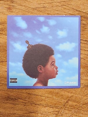 DRAKE Sticker 1.8"x1.8" X Album Sticker Laptop Sticker Hip Hop R&B Rap ...