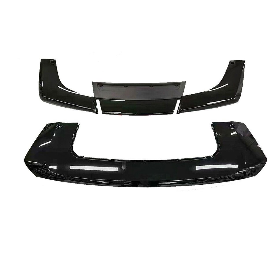 Black Front Rear Diffuser Bumper Lip Fit for Land Rover Range Rover ...