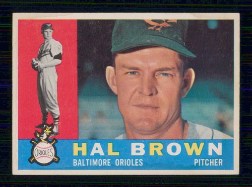 1960 TOPPS BASEBALL # 89 HAL BROWN 12342 | eBay
