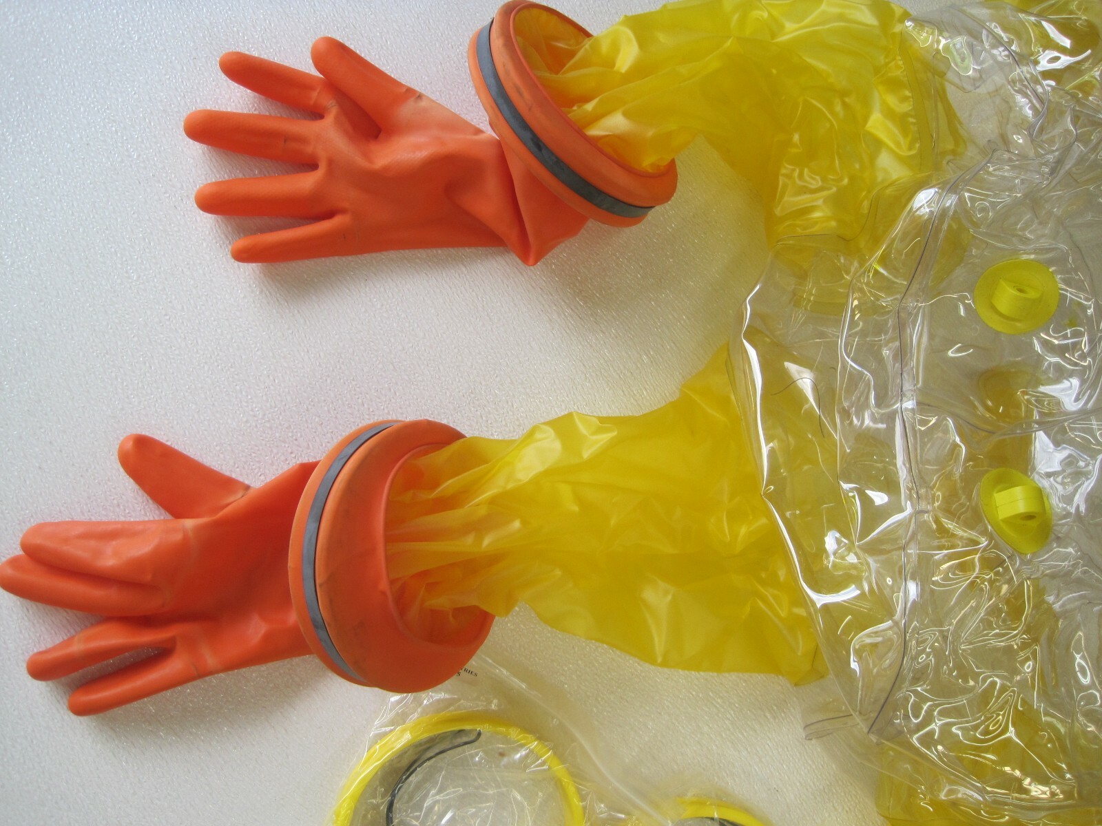 Lancs Industries Containment Glove Bag Contamination Abatement Safety ...