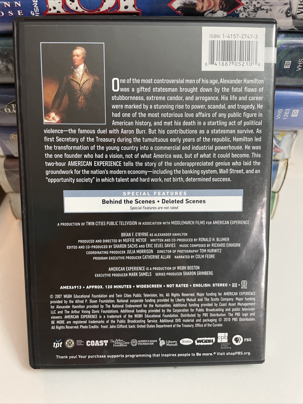 ALEXANDER HAMILTON PBS American Experience DVD 841887052108| eBay