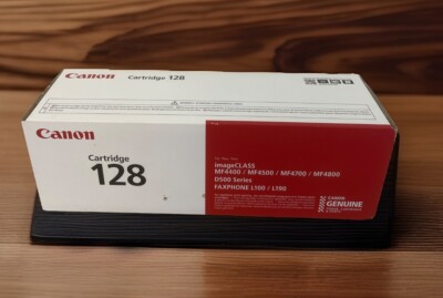 Canon 128 Black Toner Cartridge imageCLASS Genuine Original OEM - New ...