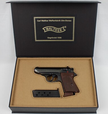 PISTOL GUN PRESENTATION CUSTOM DISPLAY CASE BOX №1 for WALTHER PPK 7,65 ...