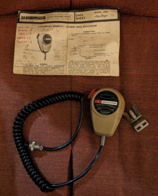 Shure Model CB 44 Long Ranger Controlled Magnetic Citizen's Band ...