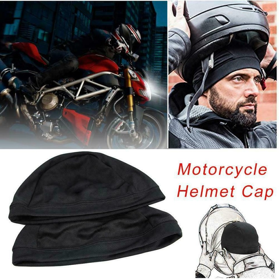 Polyester Biker Skull Cap Motorcycle Head Wrap Du Doo Do Rag Hat Beanie ...
