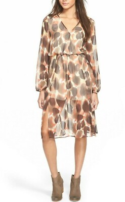 Painted Threads Women's Size M Print Midi Dress | eBay