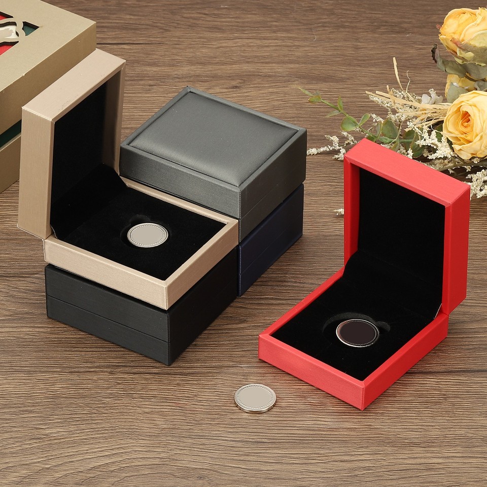 Coin Display Box, Coin Presentation Display Box Square Fit 29mm Coin ...