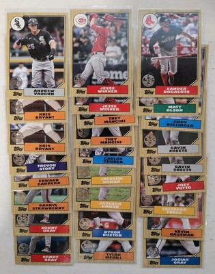 2022 Topps '87 Topps Insert Baseball Lot (26 Cards) IL26 | eBay