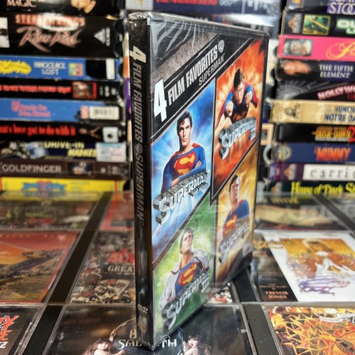 Superman 1-4 DVD Set New Christopher Reeve Gene Hackman Richard Pryor ...