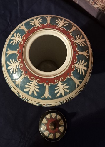 Antique Vintage Japanese Rare ERN Vase Horse & Buggy 6-inch X12in ...