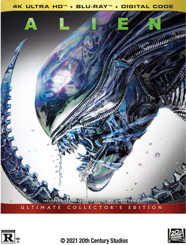 Alien [New 4K UHD Blu-ray] With Blu-Ray, 4K Mastering, Digital Copy ...