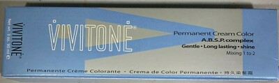 Vivitone HAIR COLOR - Permanent Cream Hair Color - 3 oz. - CHOOSE YOUR ...