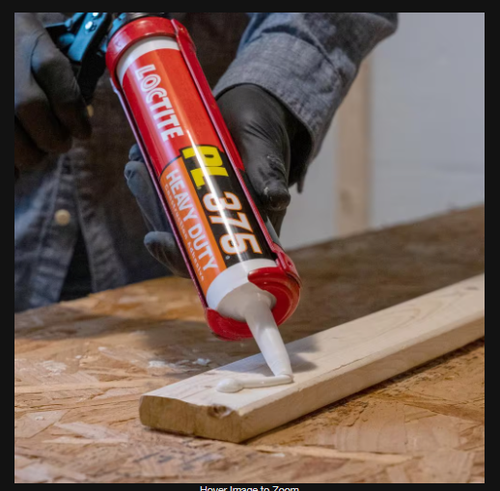 Loctite PL 375 10 fl. oz. Heavy Duty Construction Strong Adhesive NEW ...