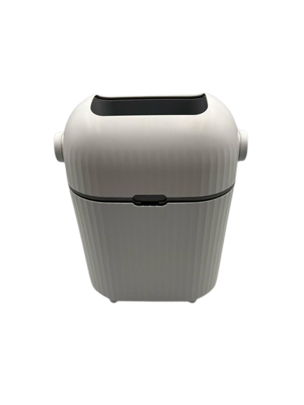 Diaper Disposal Bin - White Plastic Diaper Trash Can | eBay