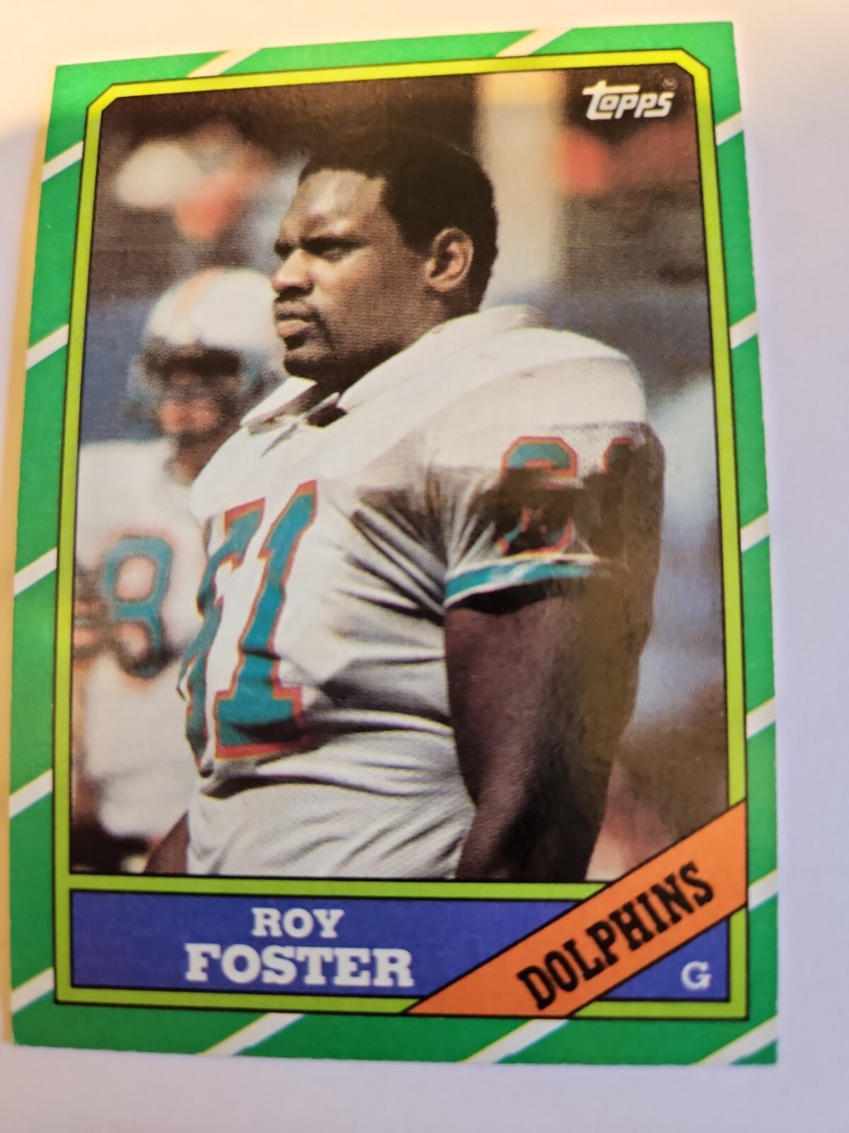 1986 Topps Football #52 Roy Foster | eBay