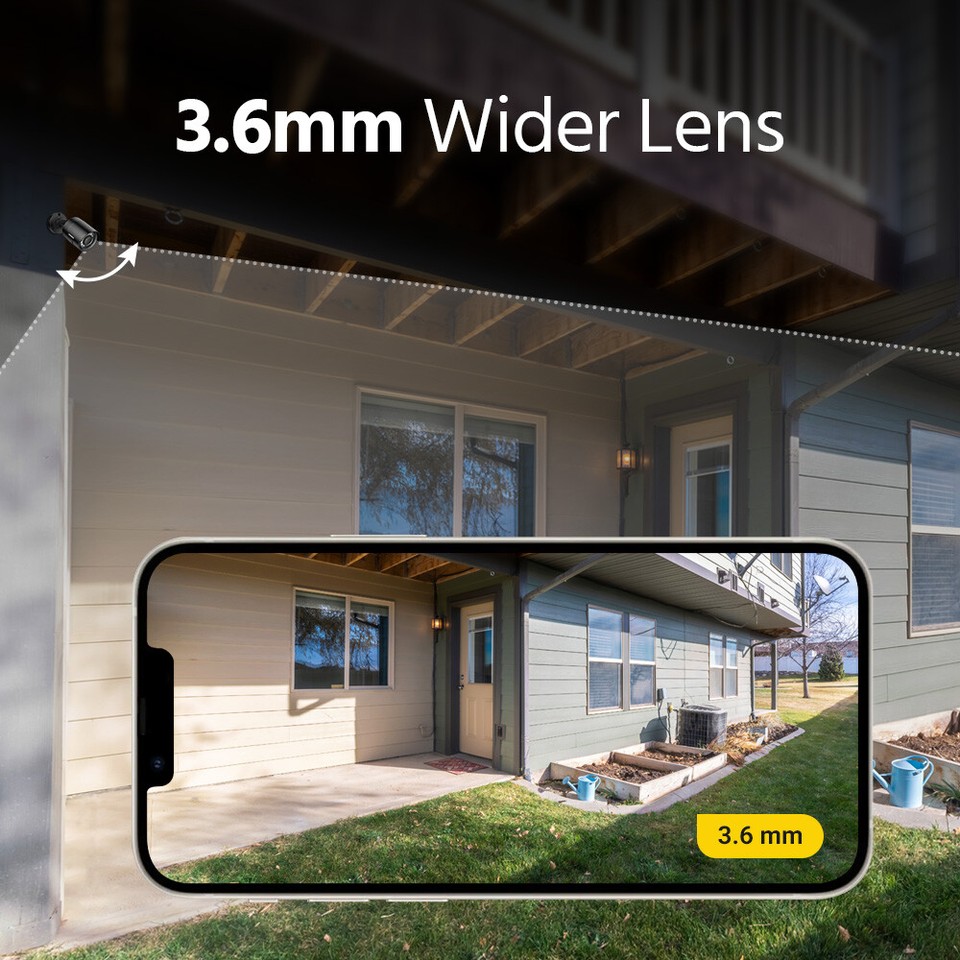 ANNKE 1080P TVI Security Camera 2MP Video Outdoor CCTV System EXIR ...