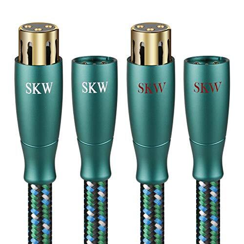 SKW Hi-Fi XLR audio cable (male-female) Canon cable / XLR cable / 3 pin ...