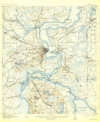 Reproductions - 1915 Topo Map