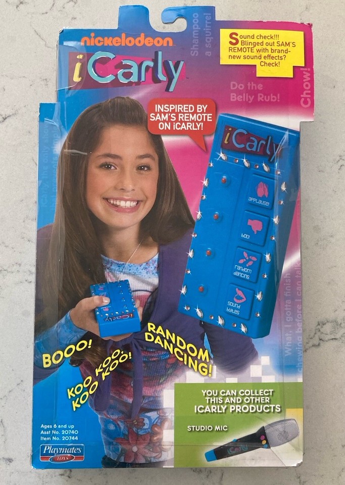iCarly Sam's Remote Sound Effects FX Nickelodeon Playmates 2009 Rare ...