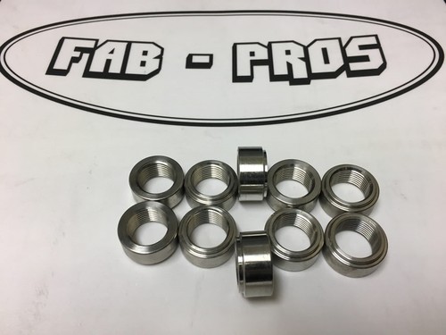 O2 Oxygen Sensor STEPPED Nut Recess Bung M18 X 1.5 Threads - Stainless ...