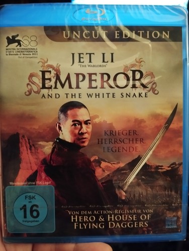 Jet Li Emperor and The White Snake blu ray neu ovp uncut 4260261438981 ...