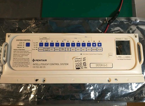 Pentair IntelliTouch outdoor panel i5+3 dual body, FW 1190 | eBay