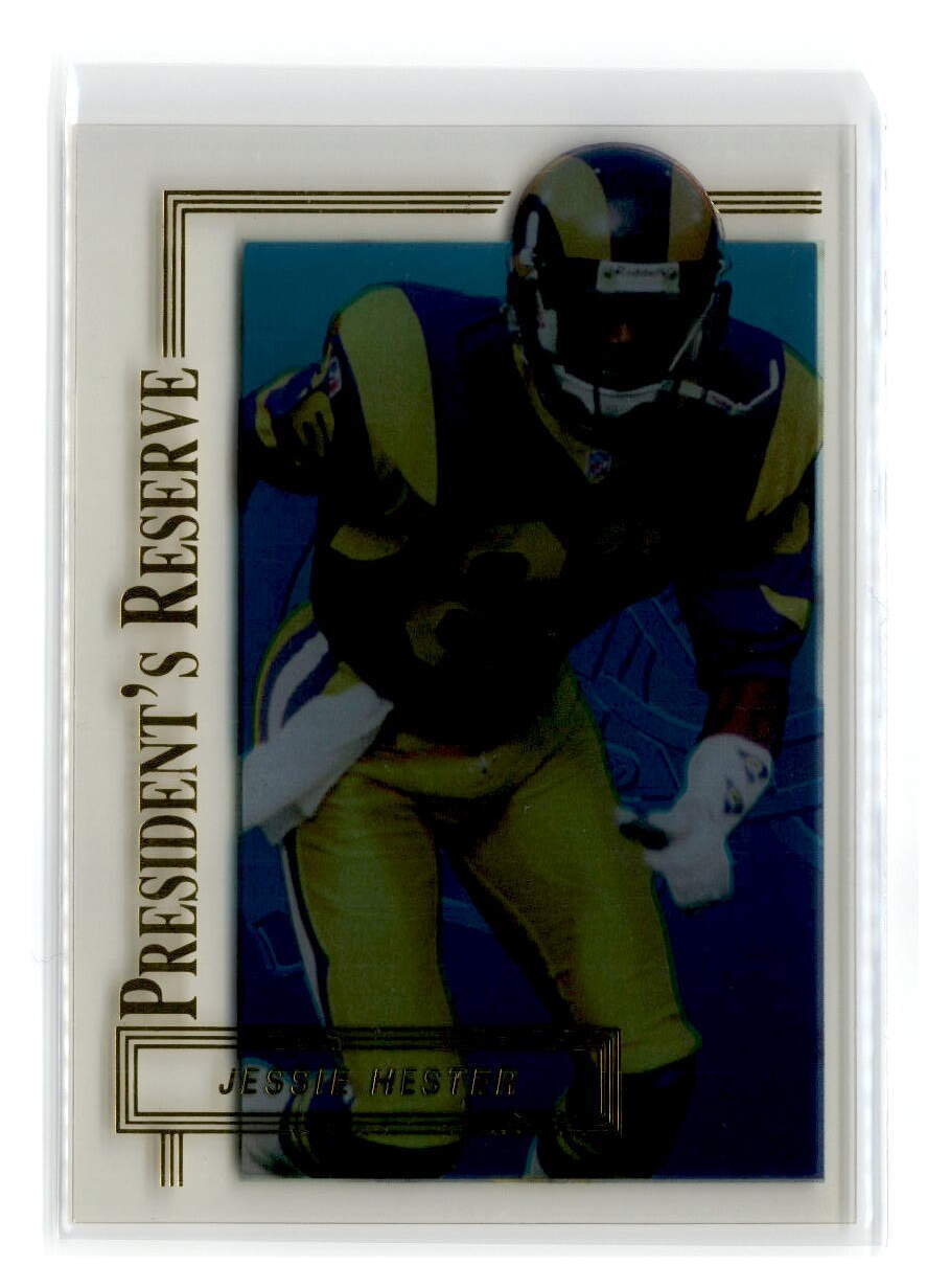 1996 Collector's Edge President's Reserve - #184 Jessie Hester /20000 ...