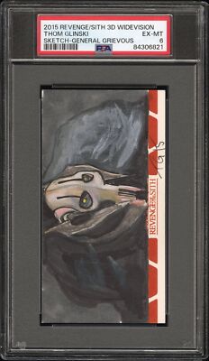 2015 Star Wars Revenge Of The Sith 3D Widevision Sketch Thom Glinski ...