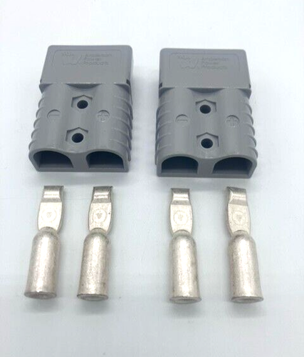 Anderson SB120 Battery Connector Kit Gray 6 AWG, 2-Housings & 4 ...