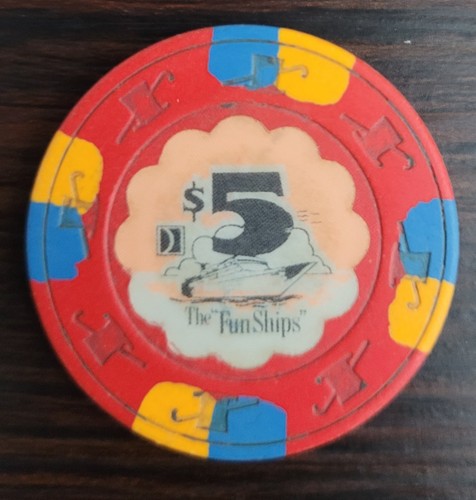 $5 Carnival Cruise Lines "The Fun Ships" Casino Chip | eBay