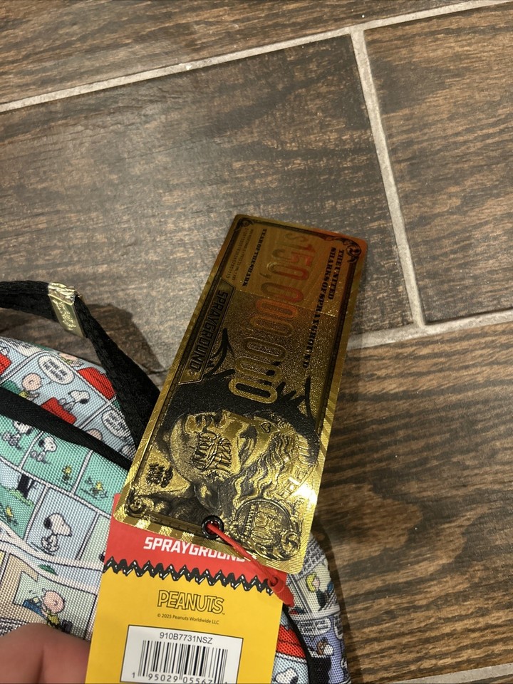 Sprayground Snoopy Comic Art DLXR Backpack | eBay