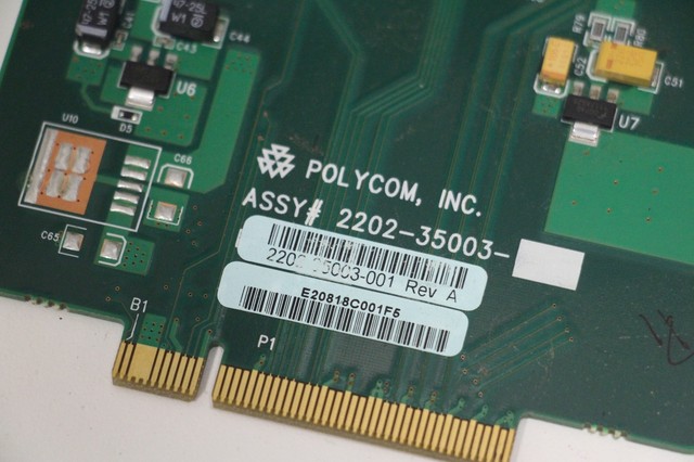 Polycom SoundStructure Voice Interface Module Tel1 2202-35003-001 for ...