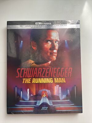 The Running Man 4K Steelbook (4K UHD/Blu-ray/Digital) OOP | eBay