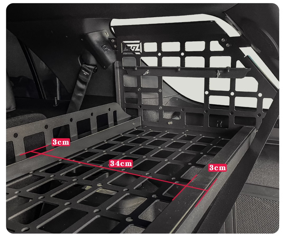 for Ford Explorer 2011-2019 Trunk Shelf Modular Storage Panels Cargo ...