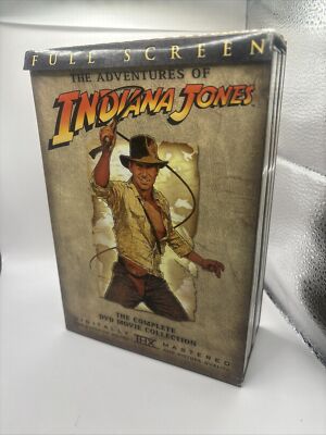 Indiana Jones - The Adventure Collection (DVD, 2003, 4-Disc Set ...