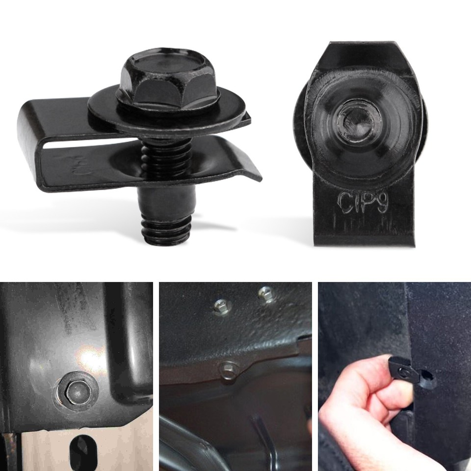 ASSORTED SPIRE CLIPS U NUTS CAPTIVE SPEED FASTENERS FLANGE SELF TAPPING ...