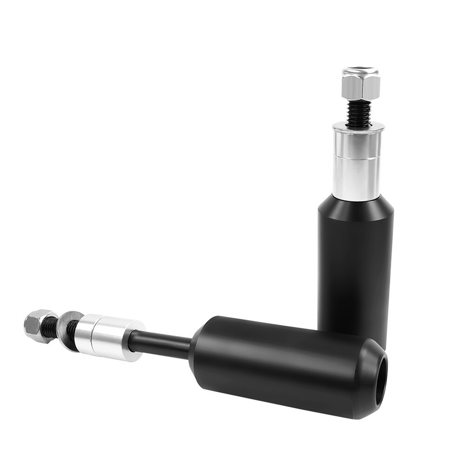 For Harley Rear Crash Bar Shock Mounts Frame Sliders Dyna Low Rider ...