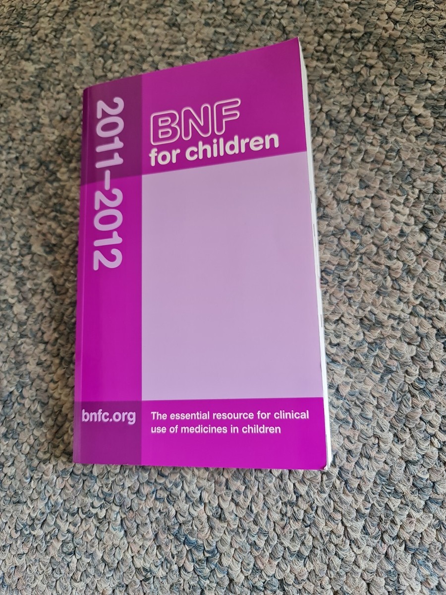 Children S Bnf BNF For Children 2022 2023
