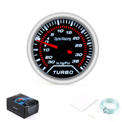 2" 52mm 12V Digital & Pointer LED Car Turbo Boost Meter Psi Pressure ...