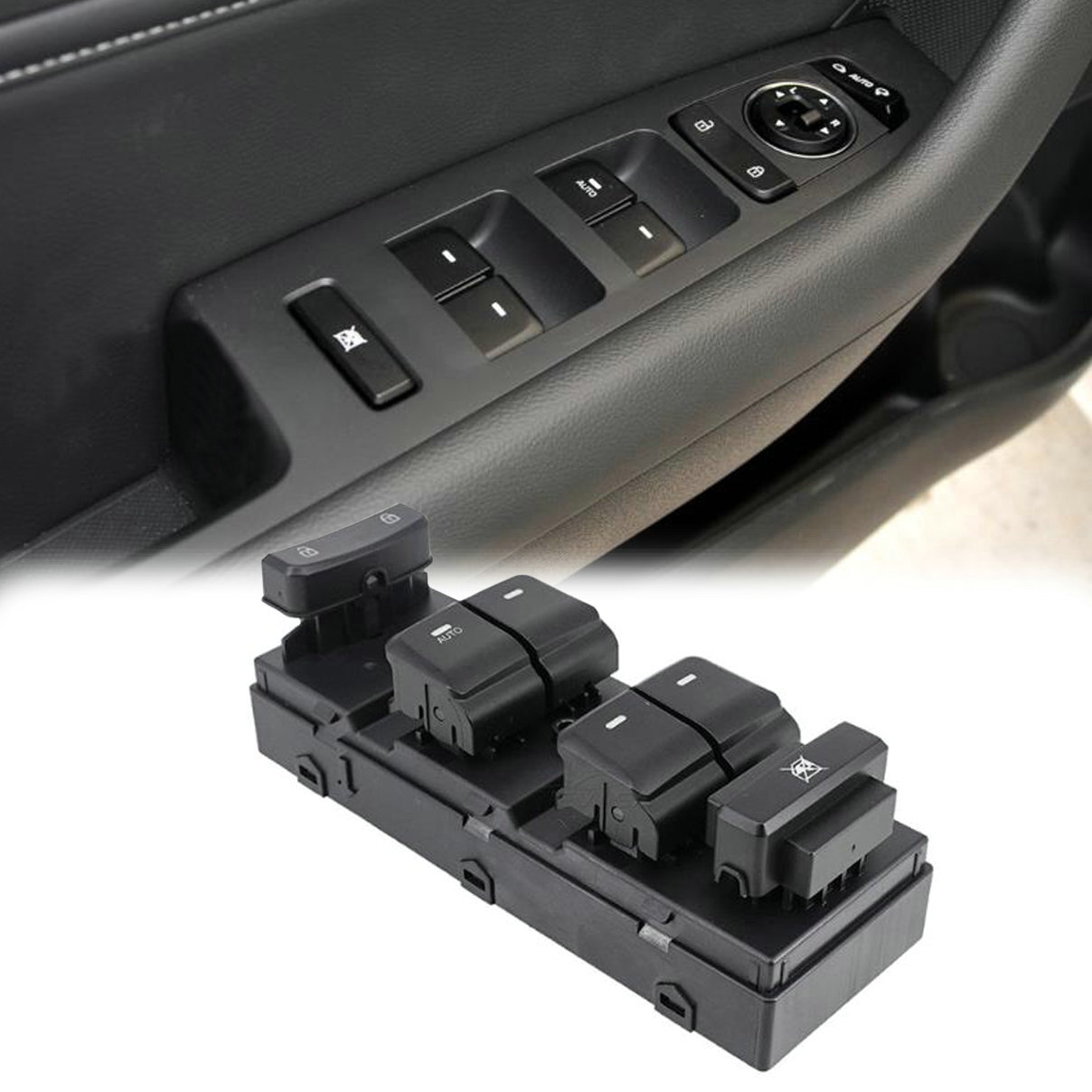 Left Driver Side Door Window Switch 93570-C1000 For Hyundai Sonata 2015 ...