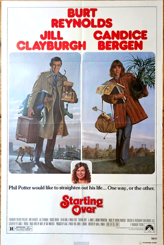 New Man "STARTING OVER" Original 1979 movie 1-sheet poster, comedy ...