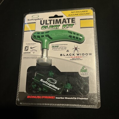 Softspikes Ultimate Golf Cleat Kit Ripper 17 Aggressive Cleats + Wrench ...