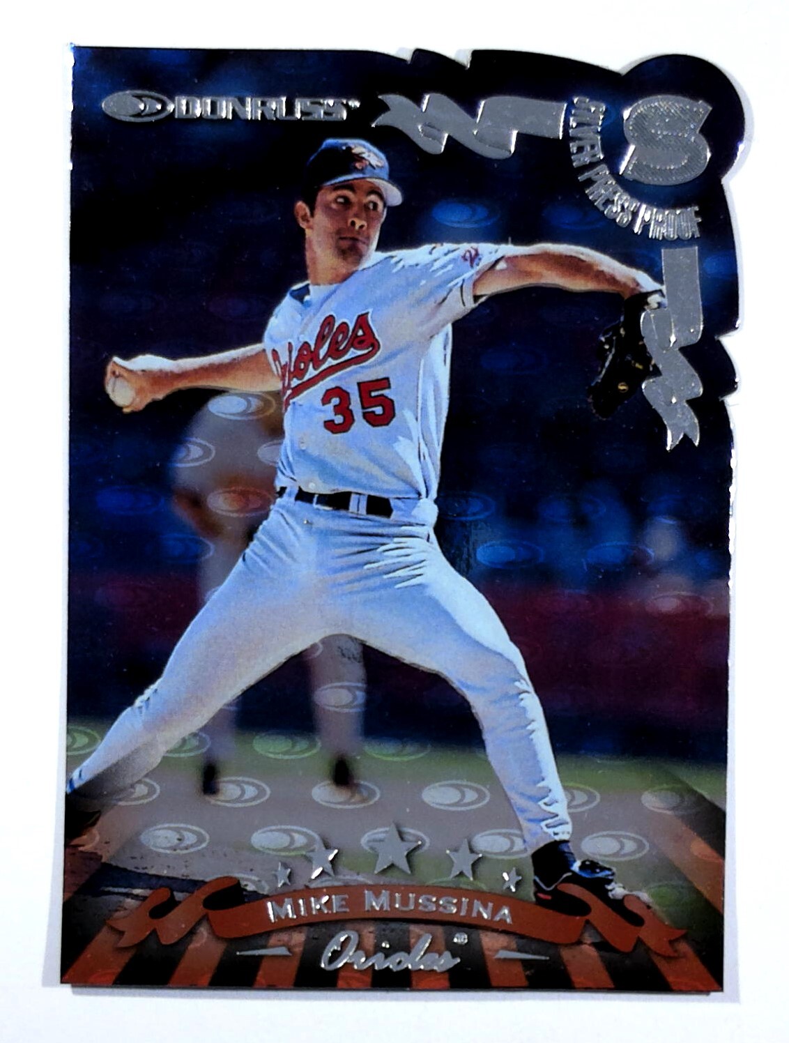 1998 Donruss #9 Mike Mussina /1500 Press Proofs Silver | eBay