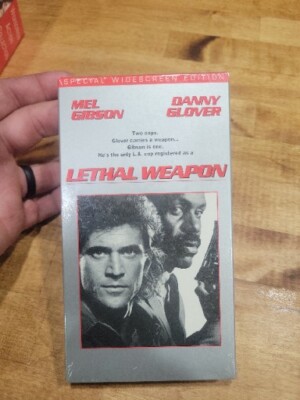 Lethal Weapon (VHS, 1997, Widescreen Edition) Sealed Warner Home Video Mint Cond 85391258032| eBay
