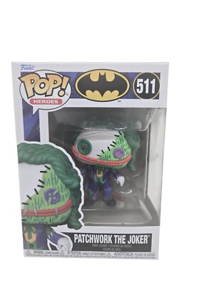 DC Comics Patchwork The Joker Funko Pop! Vinyl Figure #511 889698809061 ...