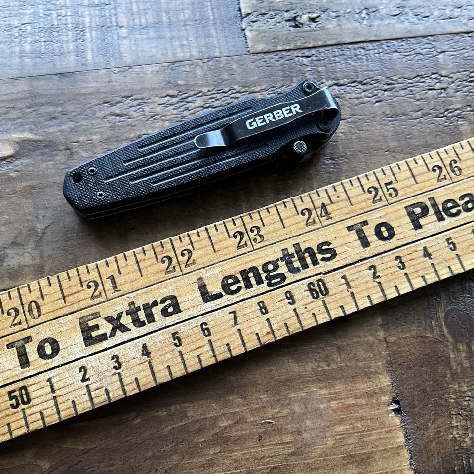 Gerber USA Rex Applegate Fairbairn Covert Folder Combat Pocket Knife | eBay