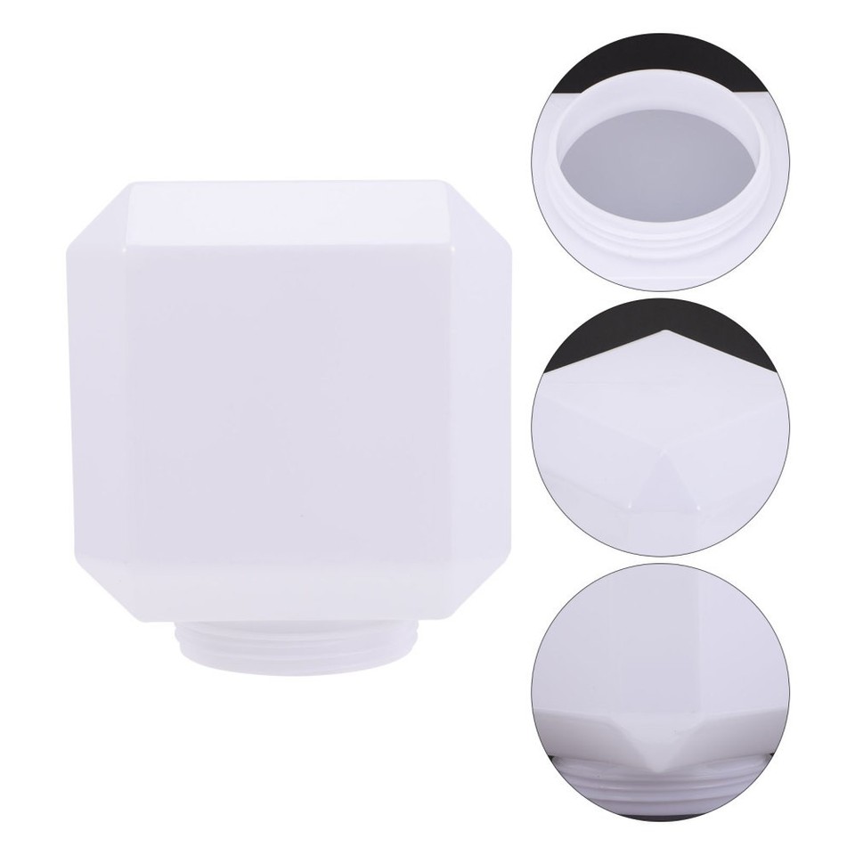 1pc Street Lamp Shade Waterproof Acrylic Lamp Shade Outdoor Post Light ...